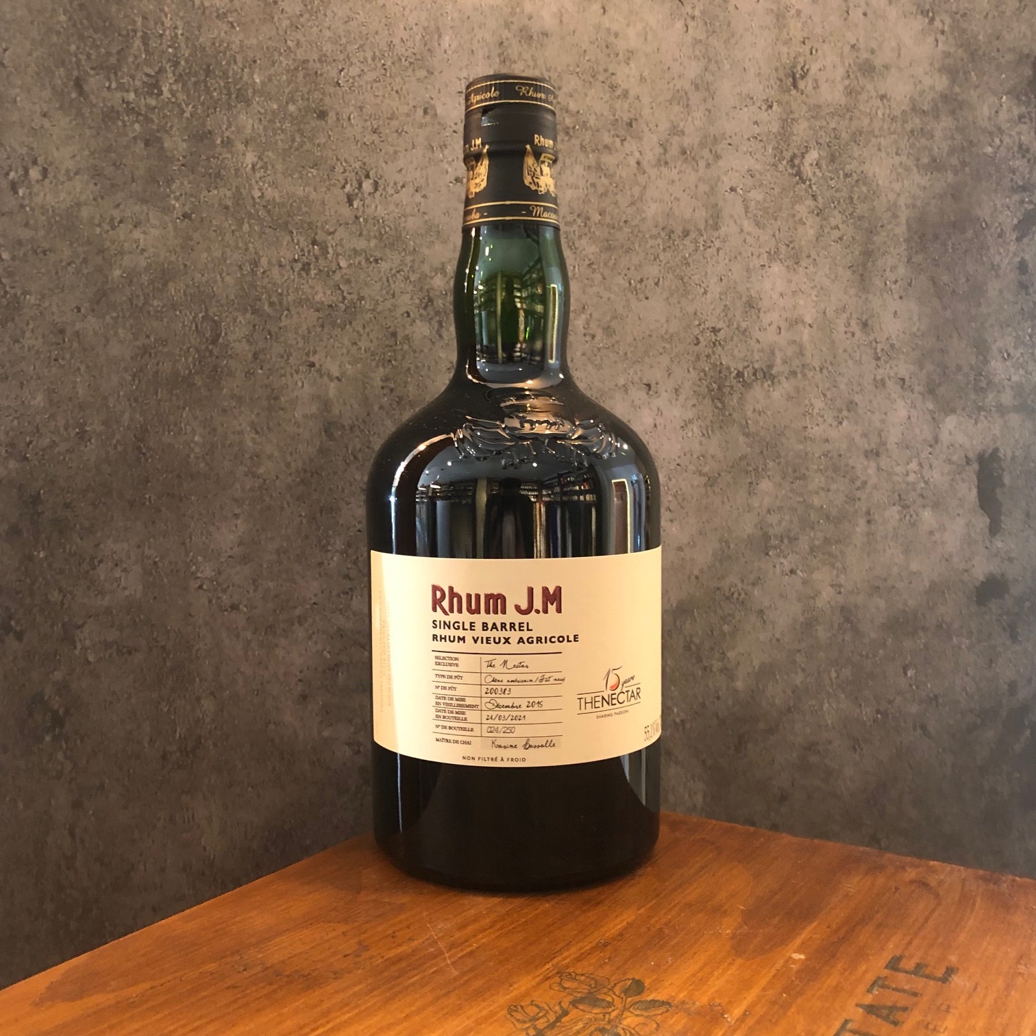 JM Rhum Vieux Agricole 2015 Single Barrel 700ml
